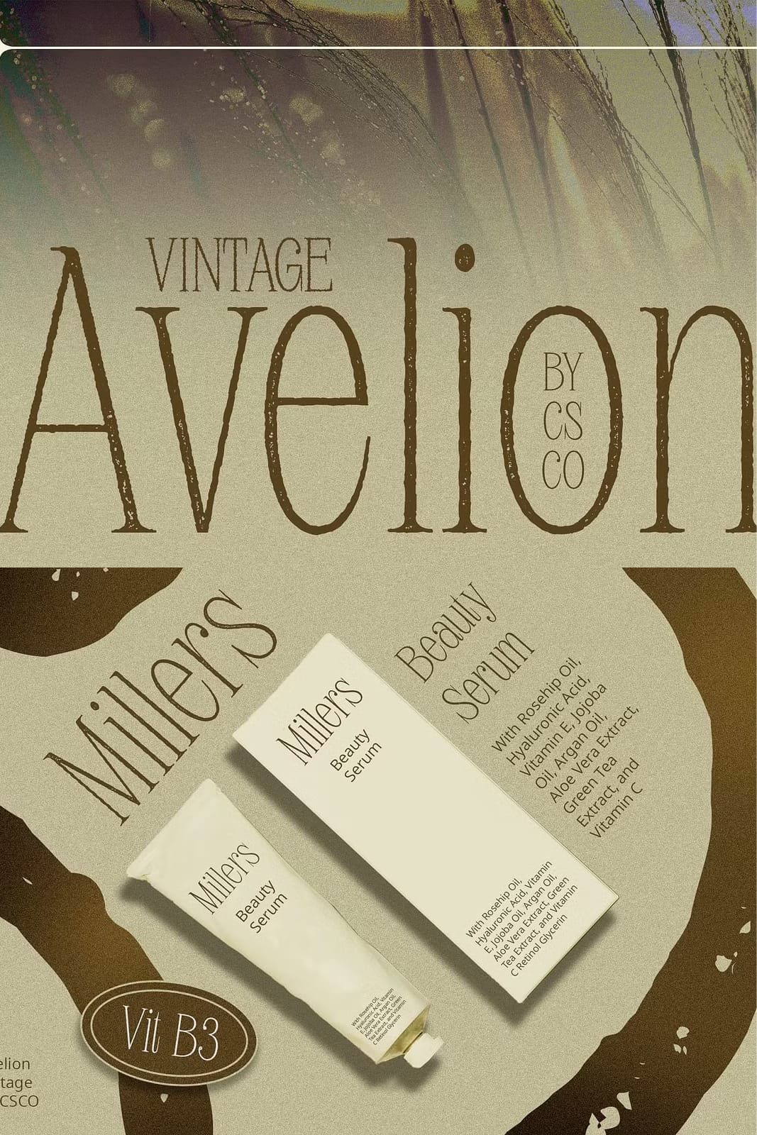 Avelion Vintage - Leasted - Graphics Template Resources