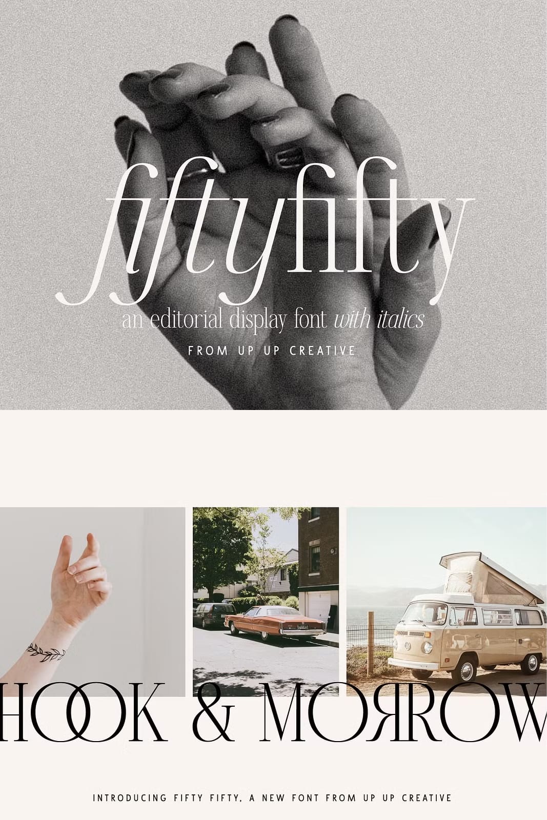 Fifty Fifty Serif Font with Italics - Leasted - Graphics Template Resources