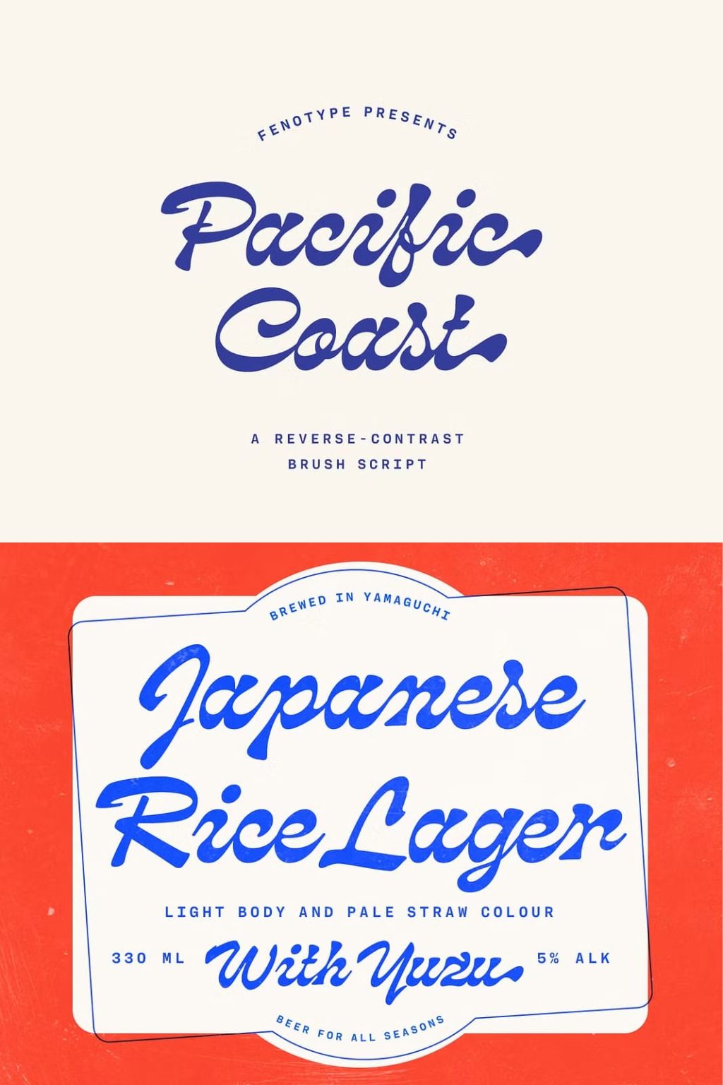 Pacific Coast Retro Script Font - Leasted - Graphics Template Resources