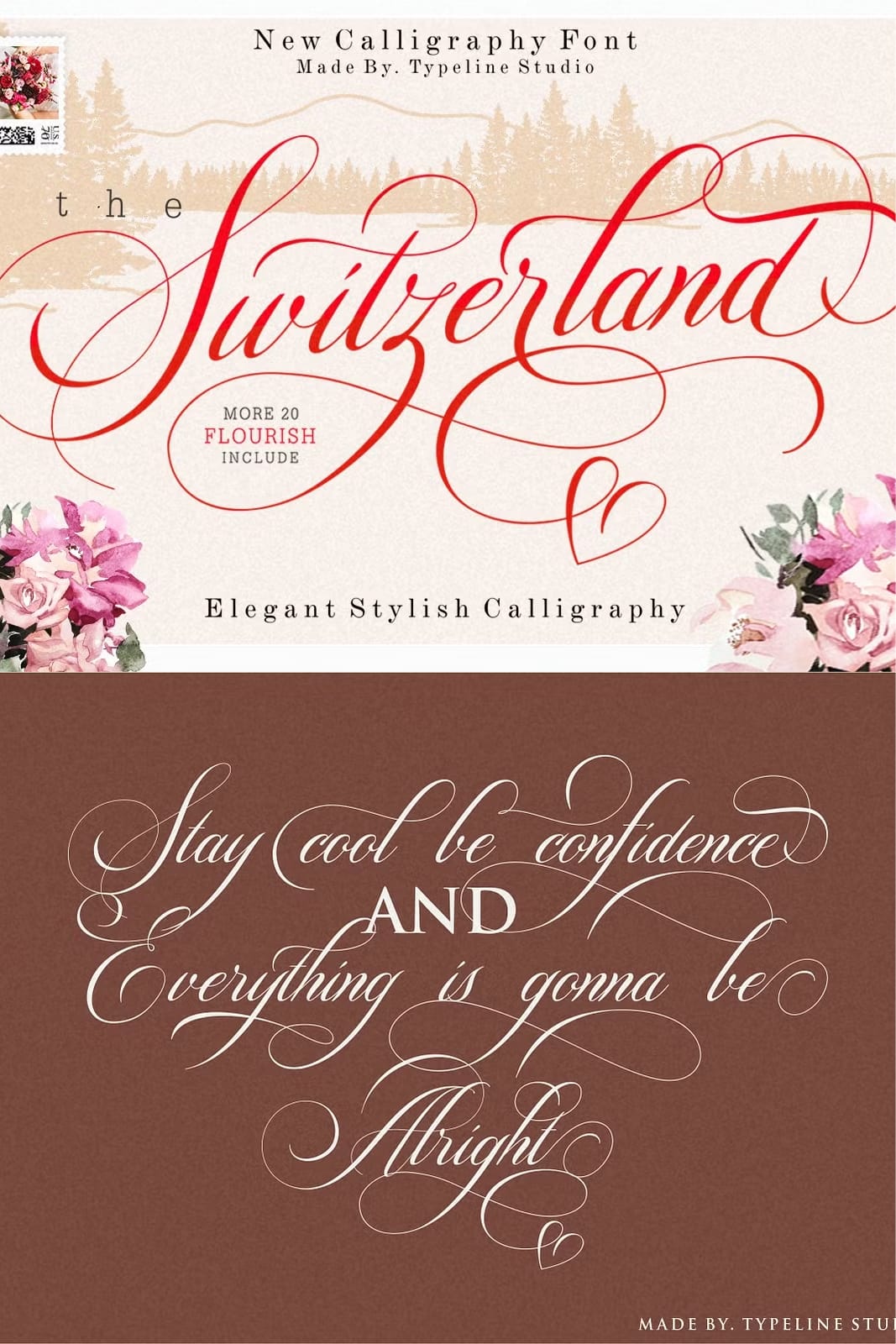 Switzerland Stylish Calligraphy - Leasted - Graphics Template Resources