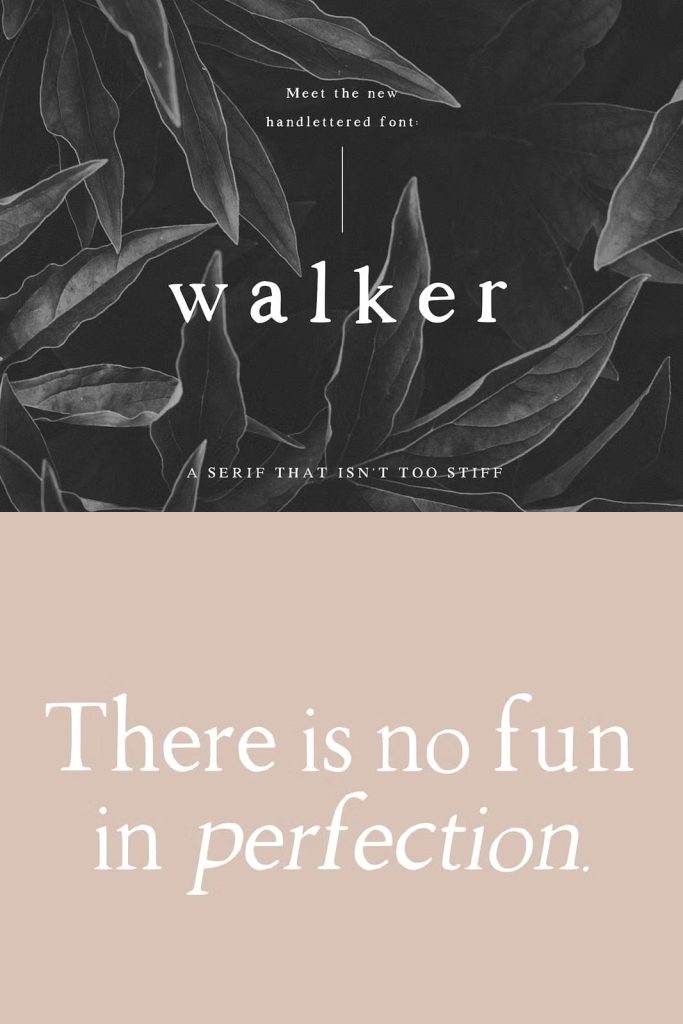 Walker: a Handlettered Serif - Leasted - Graphics Template Resources