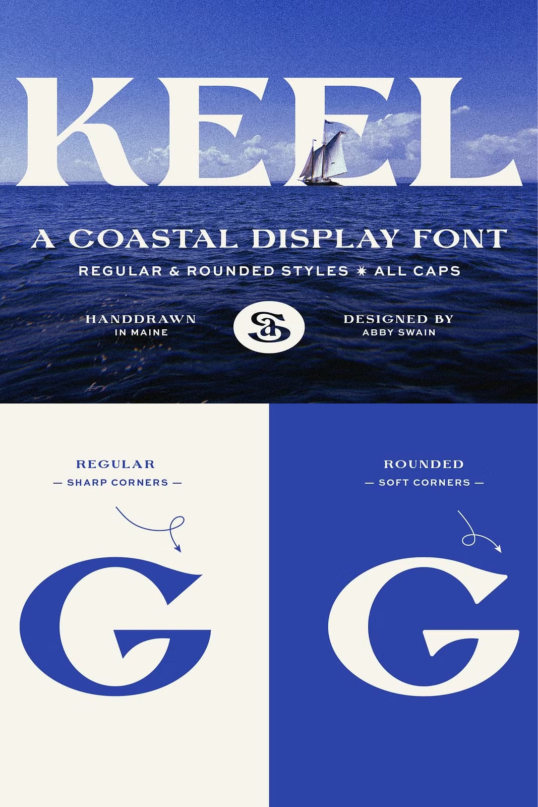 Keel Font - Leasted - Graphics Template Resources