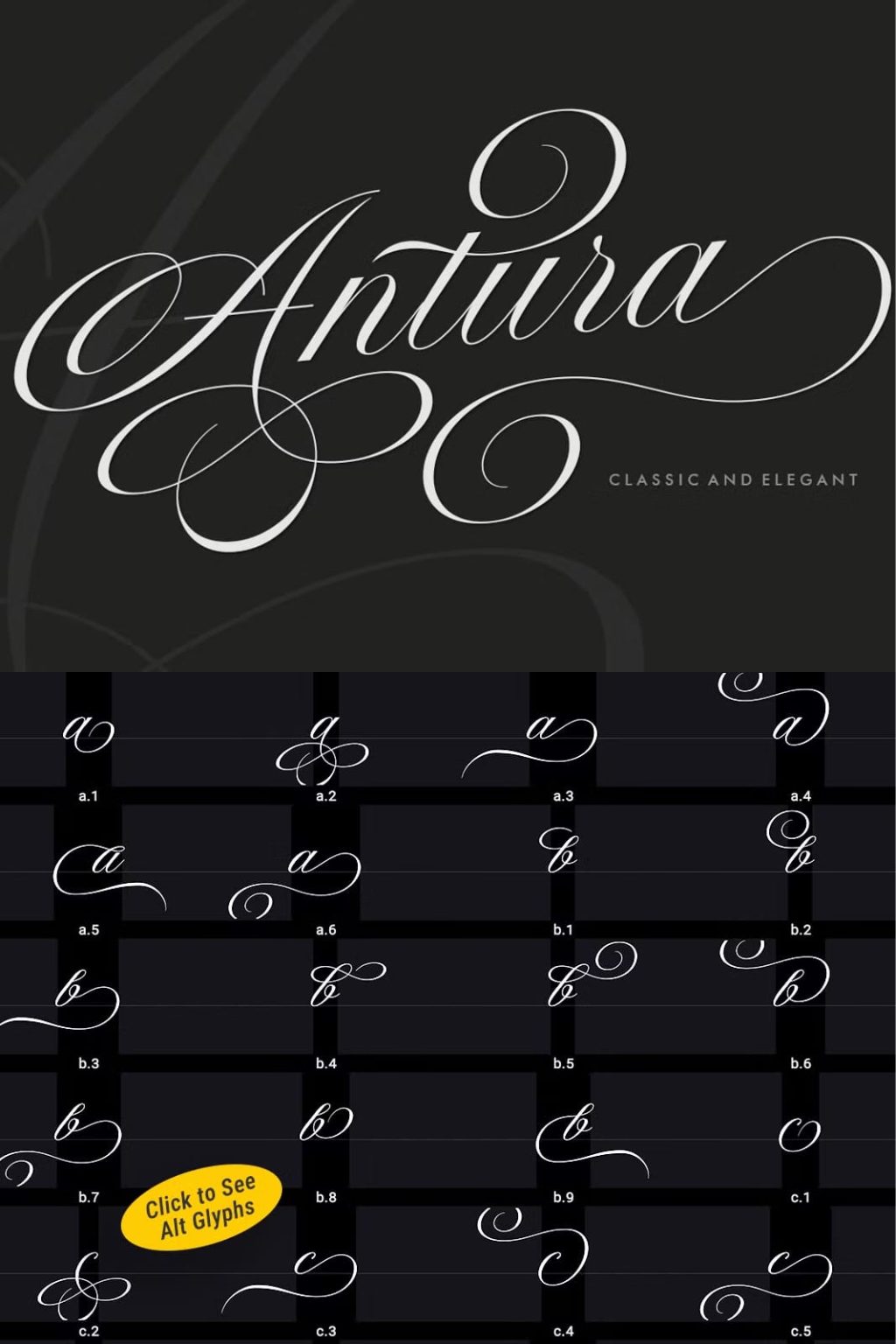 Antura Script - Leasted - Graphics Template Resources