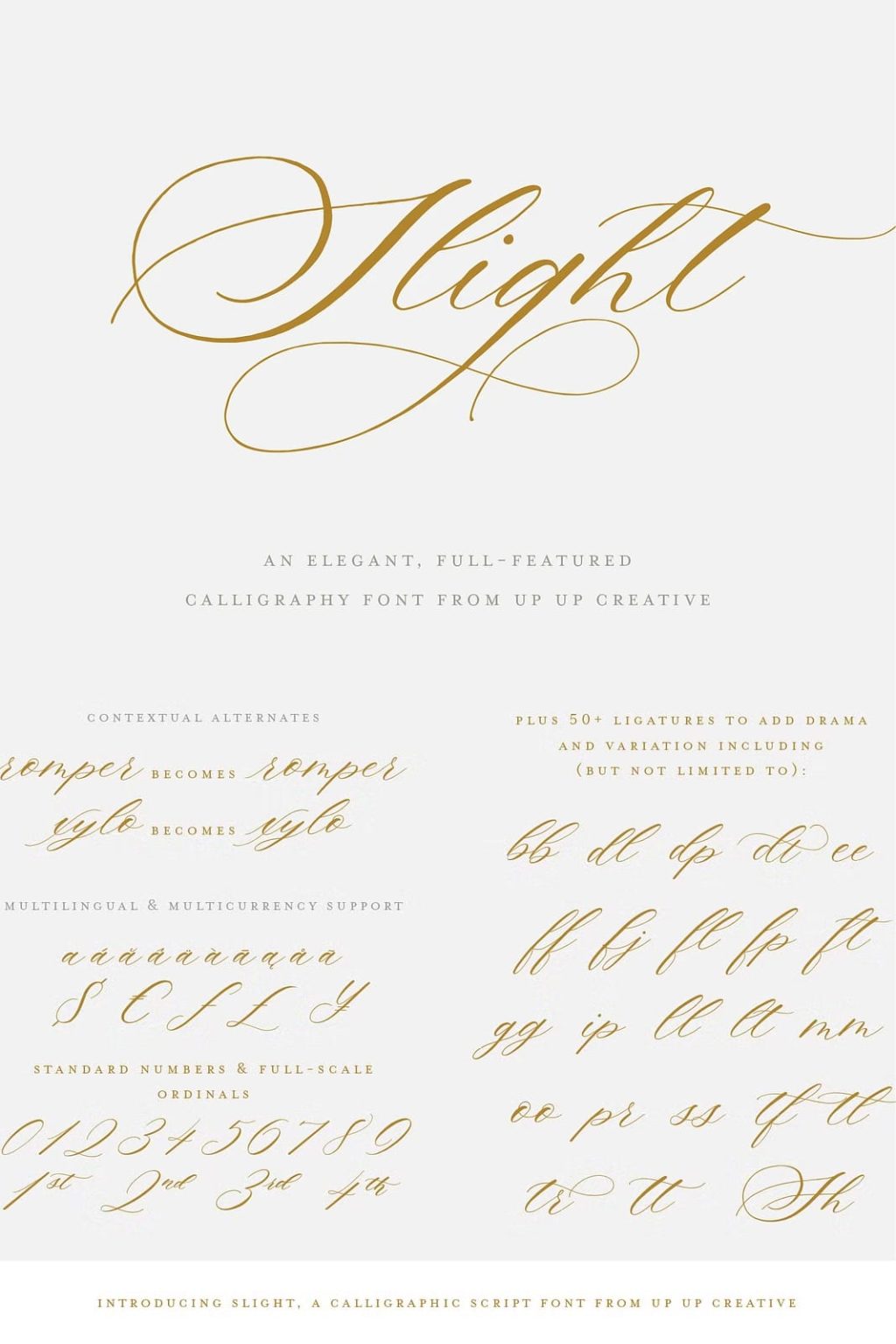 Slight, A Calligraphy Font - Leasted - Graphics Template Resources