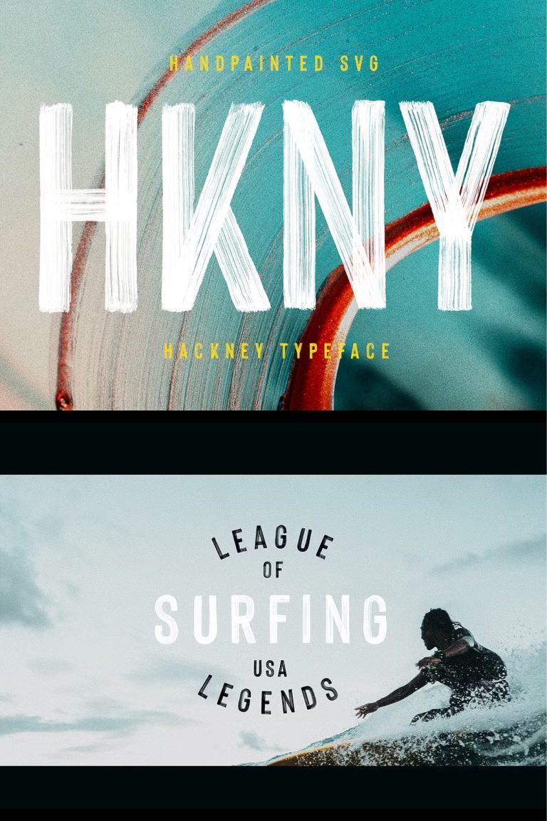 Hackney SVG - Bold Hand-painted Font - Leasted - Graphics Template ...