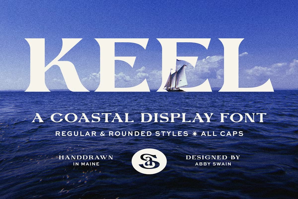 Keel Font - Leasted - Graphics Template Resources