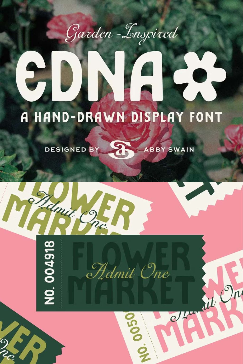Edna Font - Leasted - Graphics Template Resources