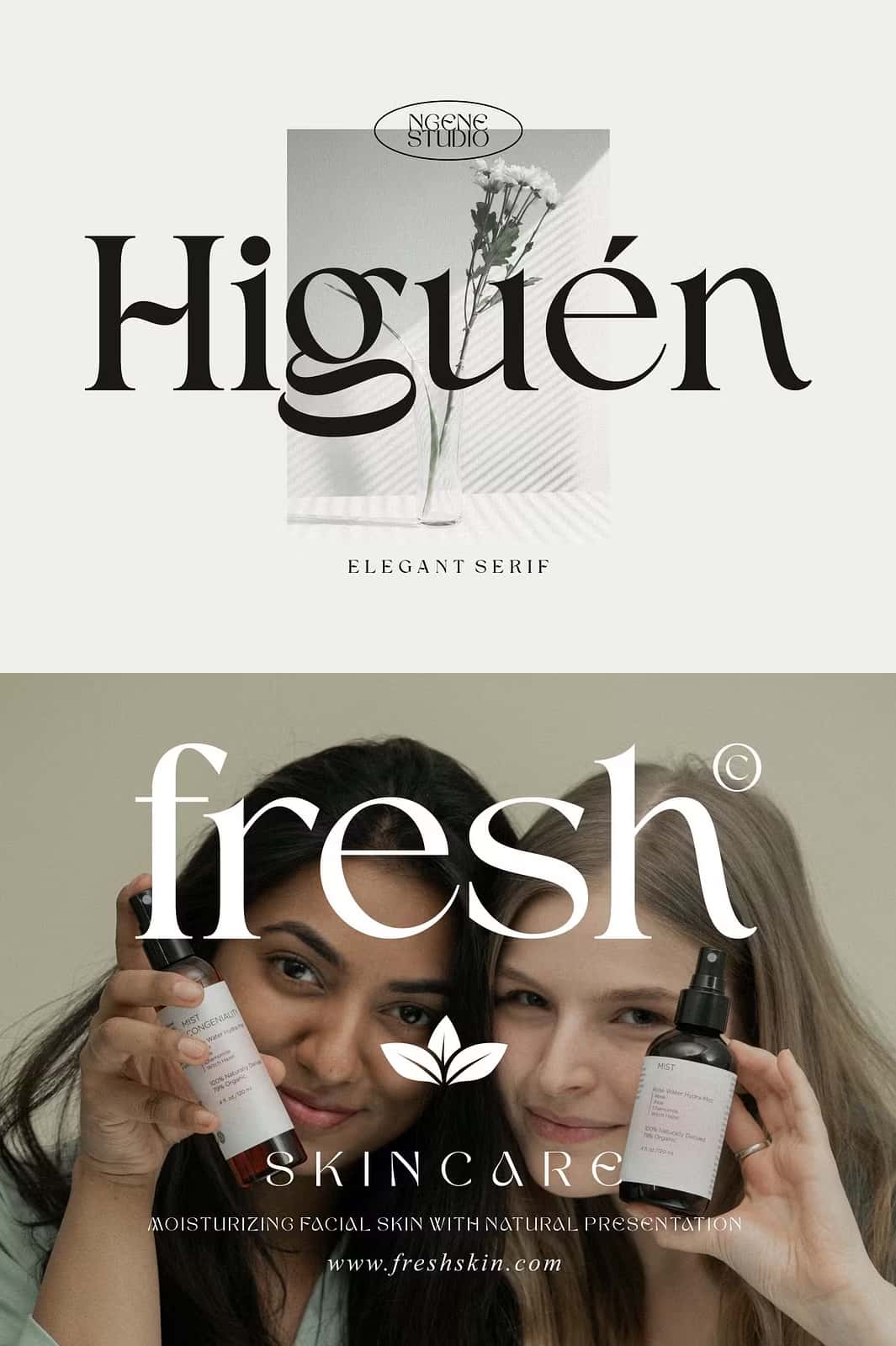 Higuen Elegant Serif - Leasted - Graphics Template Resources