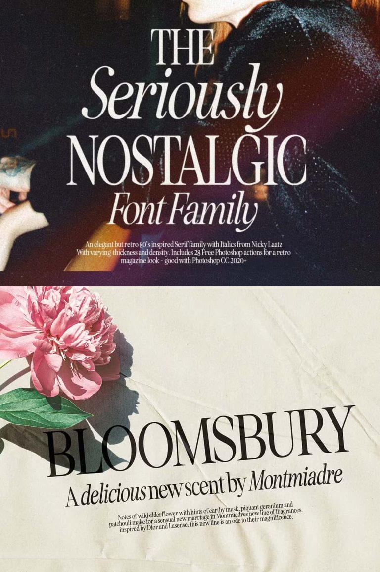 Seriously Nostalgic Serif - Leasted - Graphics Template Resources