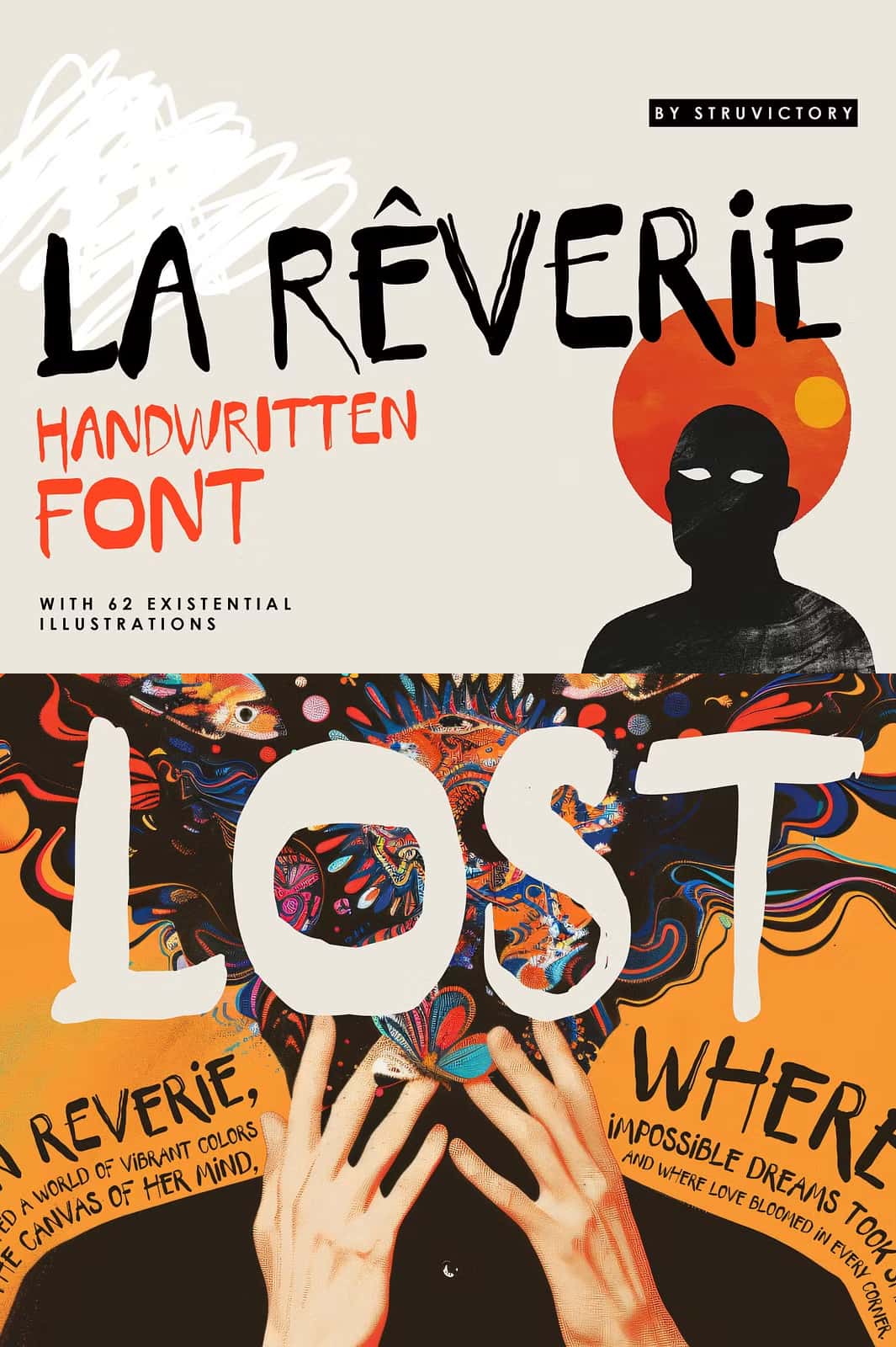 Reverie Handwritten Font & Symbols - Leasted - Graphics Template Resources