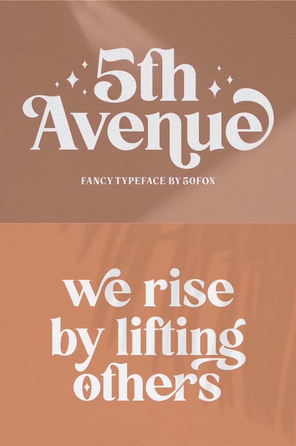 5th Avenue - Fancy Typeface - Leasted - Graphics Template Resources
