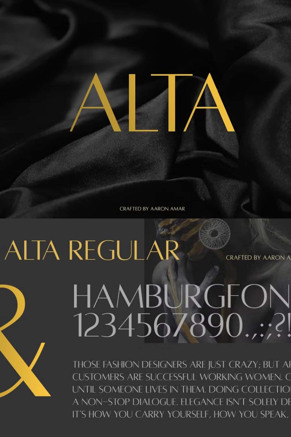 Alta Typeface (3 Weights) - Leasted - Graphics Template Resources