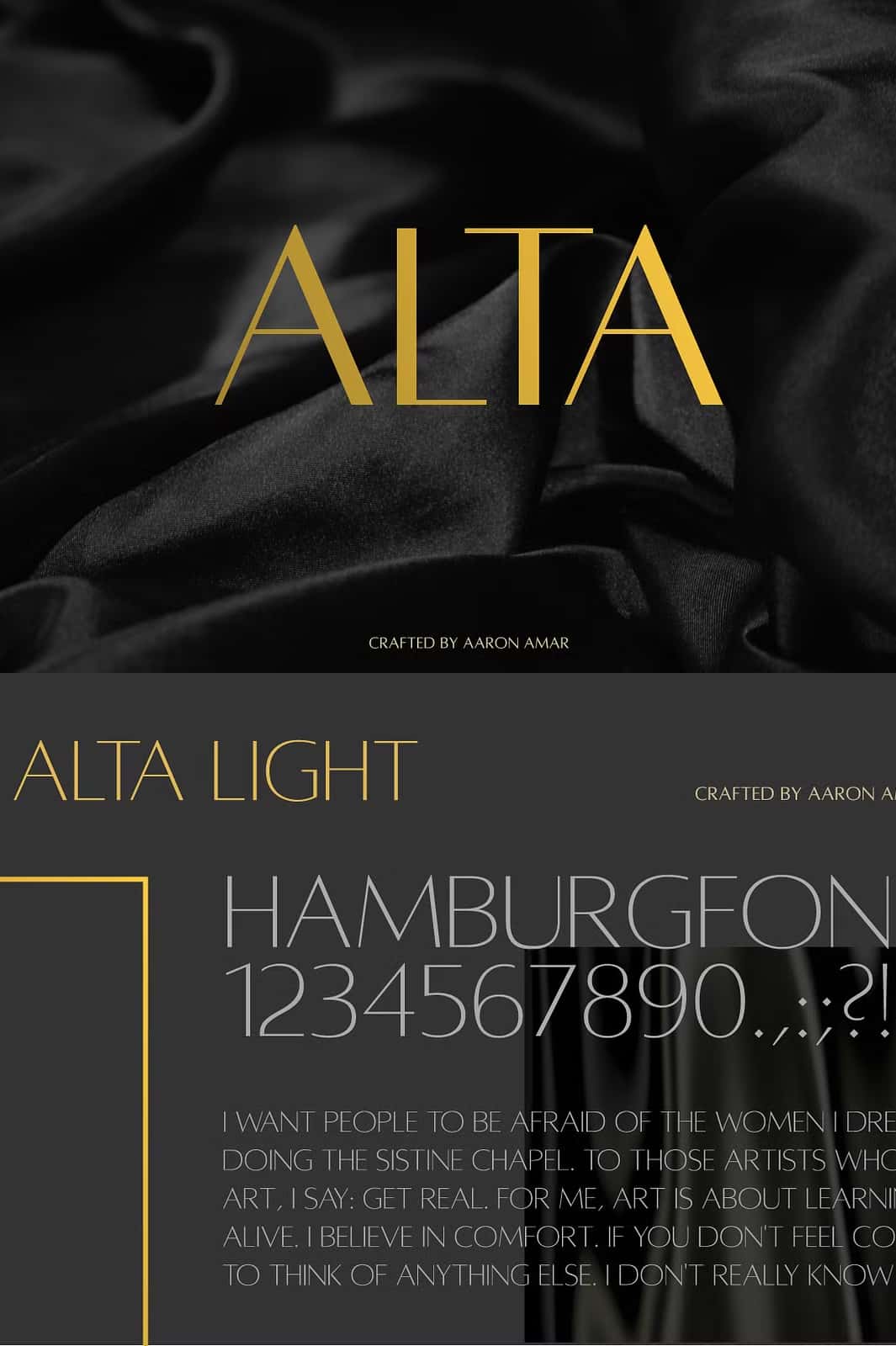 Alta Typeface (3 Weights) - Leasted - Graphics Template Resources