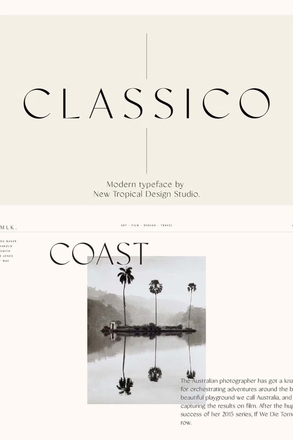 Classico - Serif Font - Leasted - Graphics Template Resources