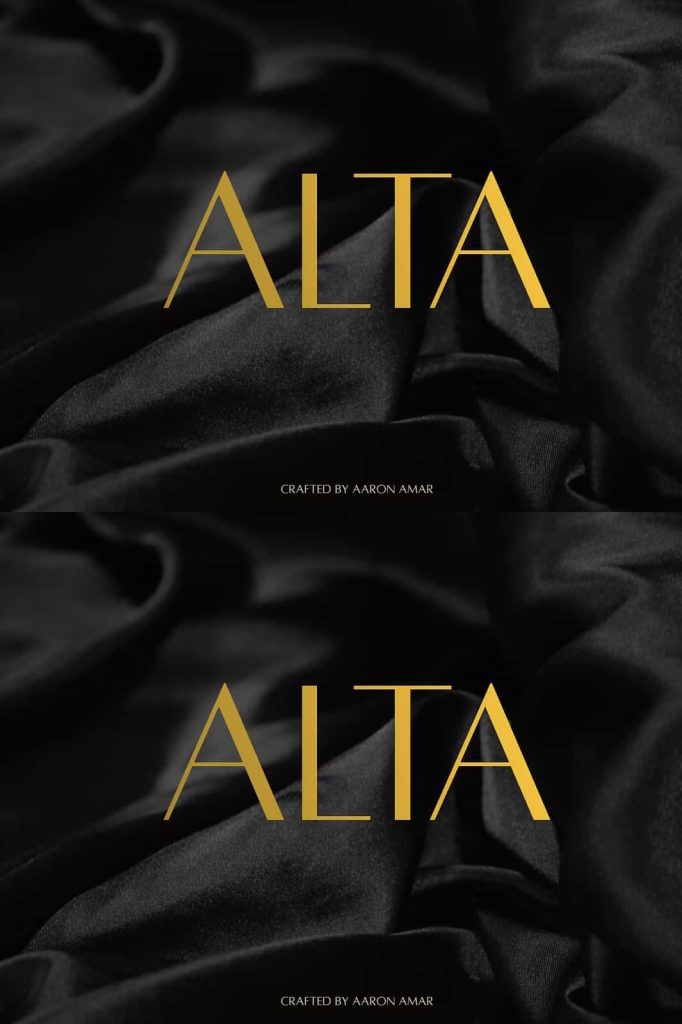 Alta Typeface (3 Weights) - Leasted - Graphics Template Resources