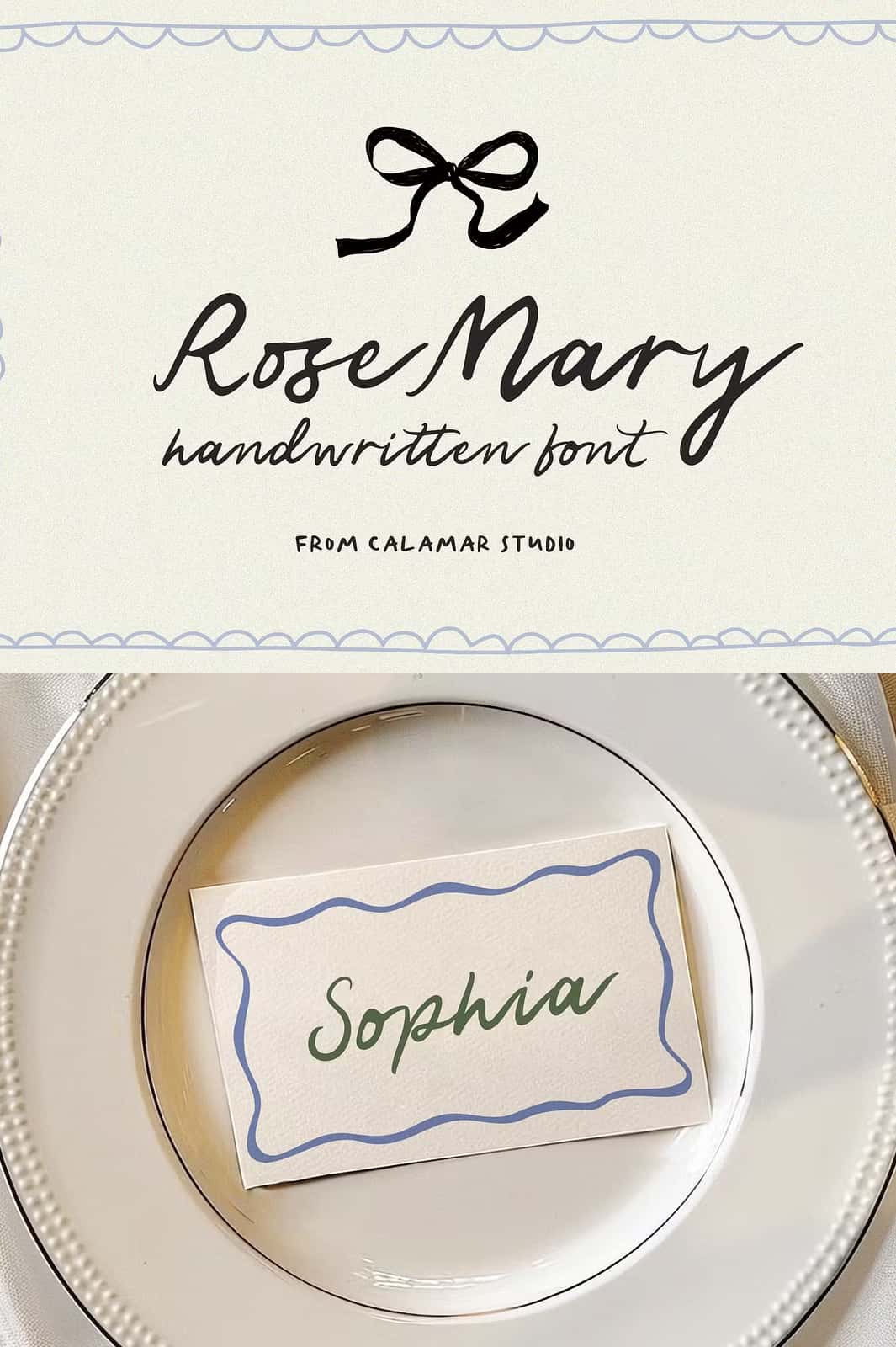 Rose Mary Handwritten Wedding Font - Leasted - Graphics Template Resources