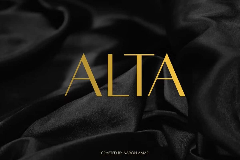 Alta Typeface (3 Weights) - Leasted - Graphics Template Resources