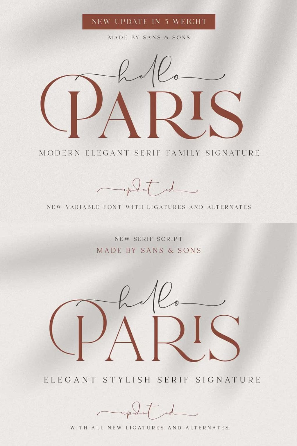 Hello Paris - Variable Duo - Leasted - Graphics Template Resources