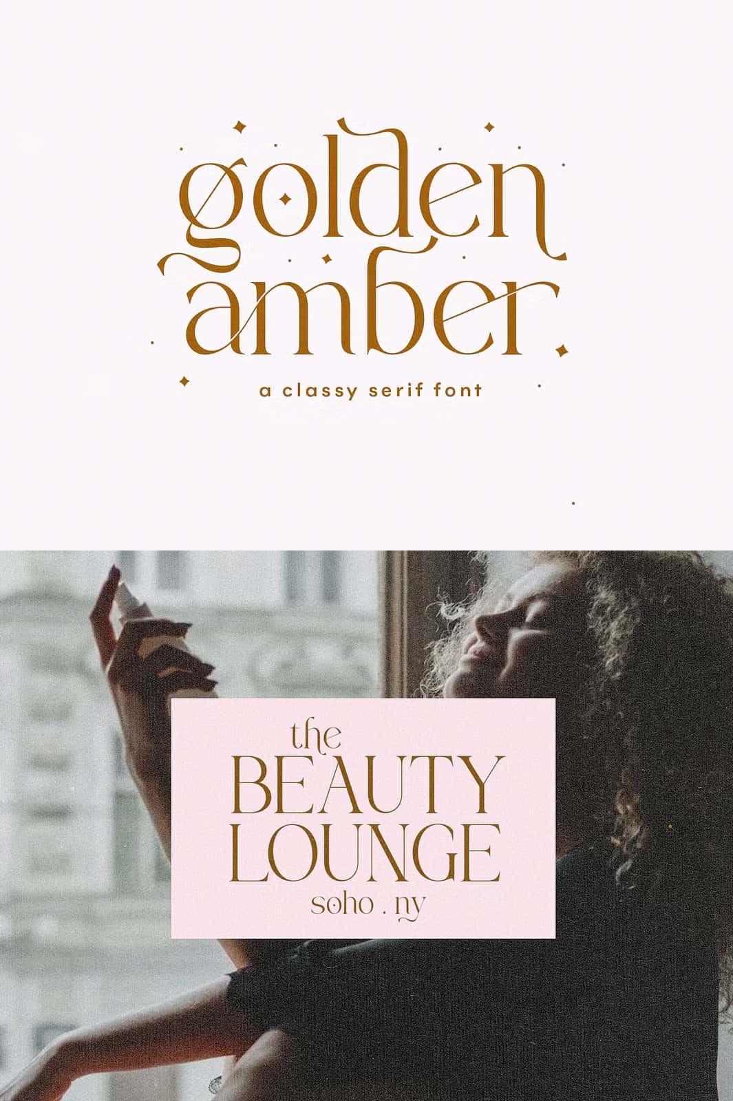 Golden Amber | Classy Serif Font - Leasted - Graphics Template Resources