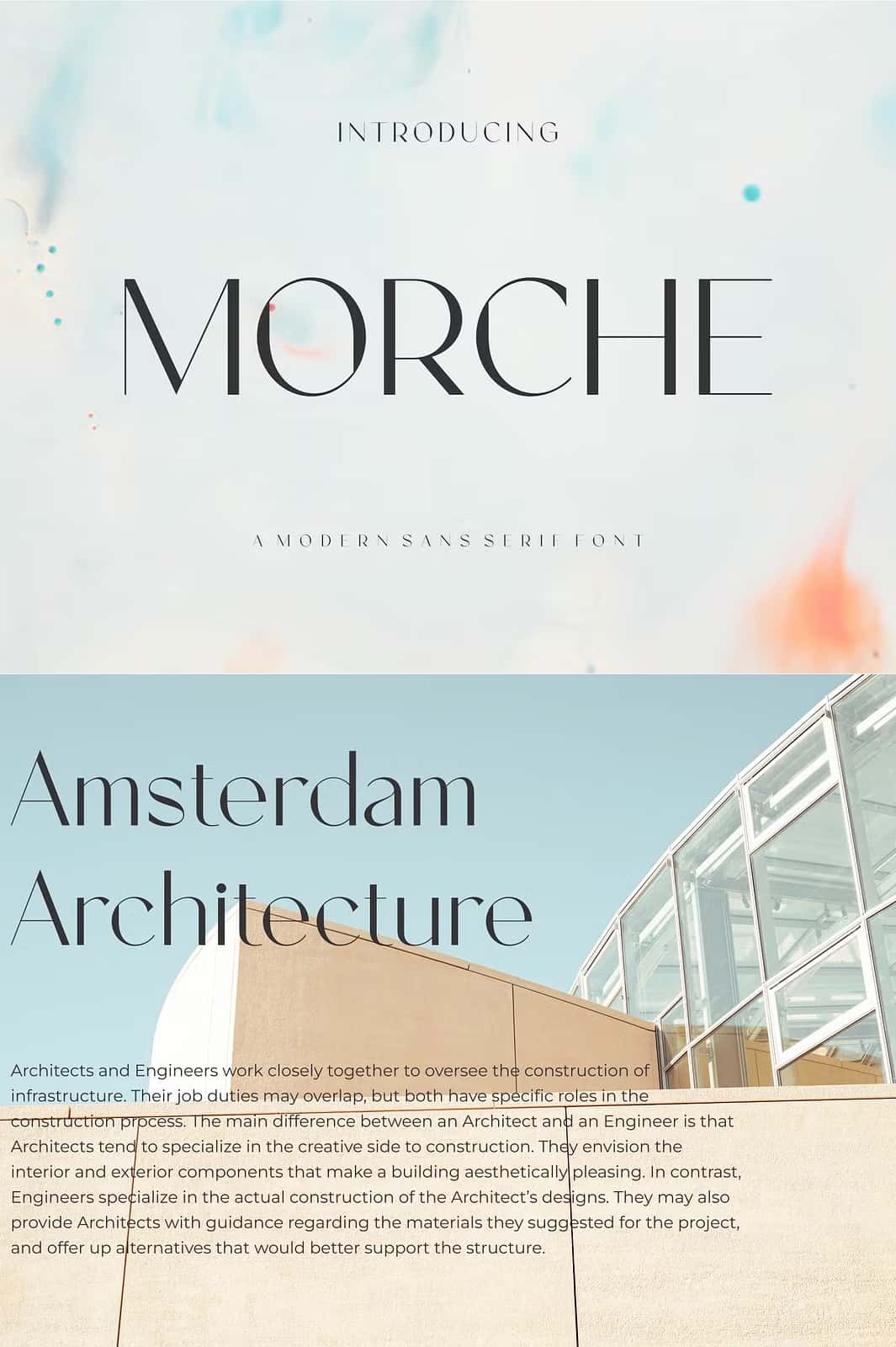 Morche Modern Sans Serif Font - Leasted - Graphics Template Resources