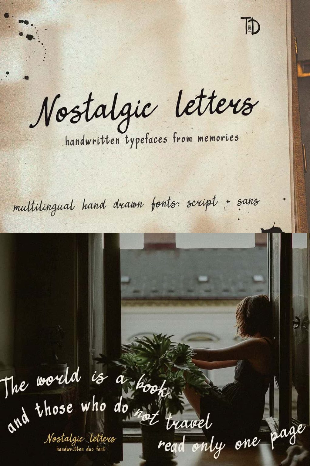 Nostalgic letters retro script font - Leasted - Graphics Template Resources