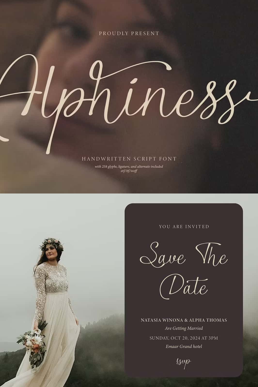 Alphiness | Handwritten Script Font - Leasted - Graphics Template Resources