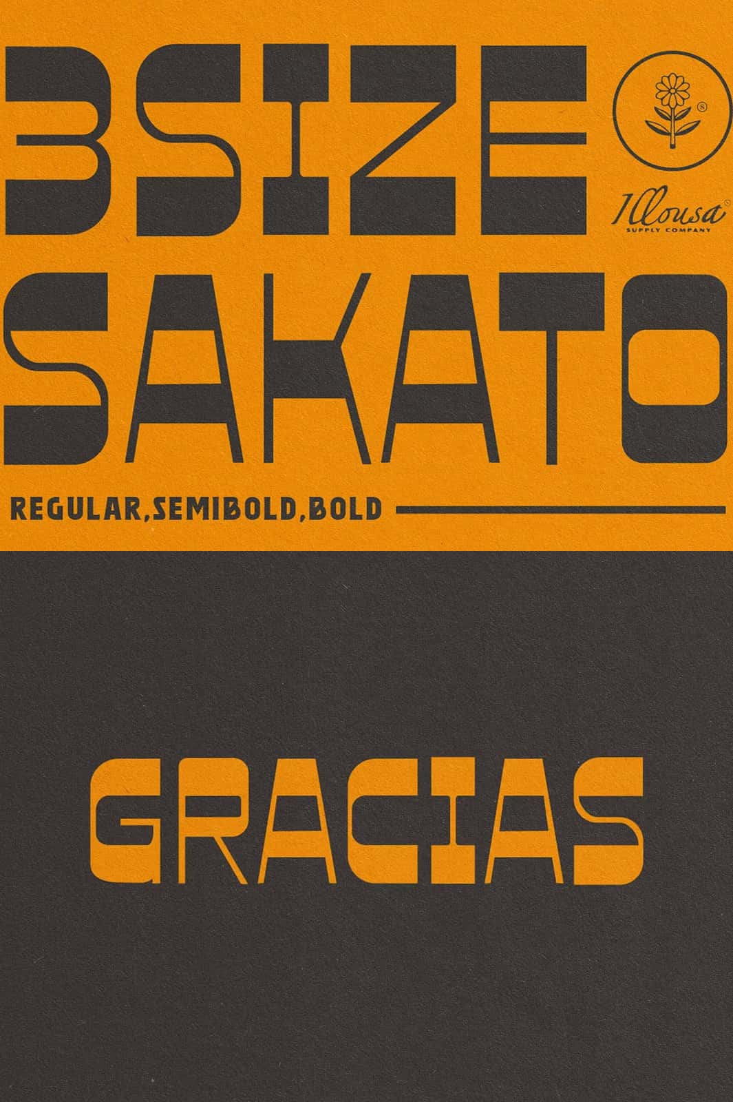 Sakato Typeface | Vintage Print Font - Leasted - Graphics Template ...