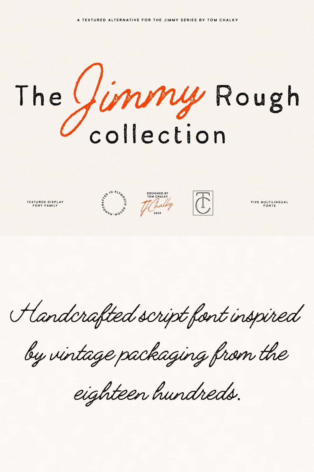 Jimmy Rough Font Collection - Leasted - Graphics Template Resources