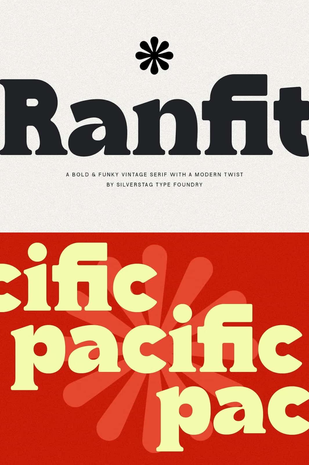 Ranfit - Bold & Funky Serif Font - Leasted - Graphics Template Resources