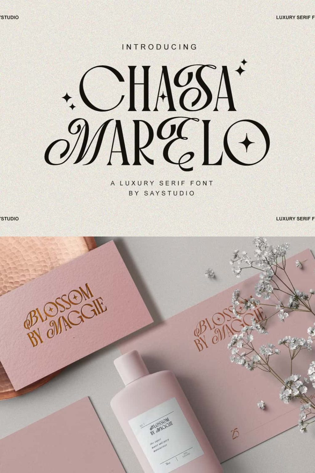 Chasa Marelo - Luxury Branding Font - Leasted - Graphics Template Resources