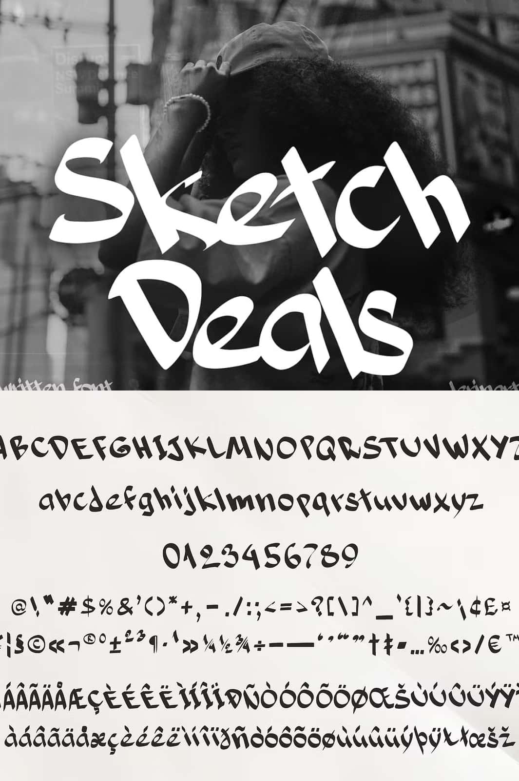 Sketch Deals street handwritten font - Leasted - Graphics Template ...