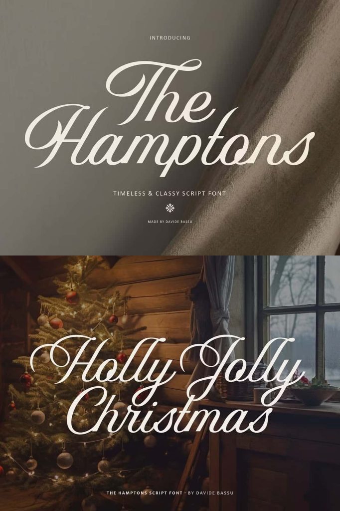 The Hamptons Script font - Leasted - Graphics Template Resources