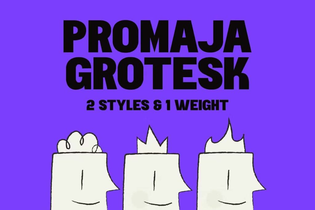 Promaja - Grotesk Type - Leasted - Graphics Template Resources