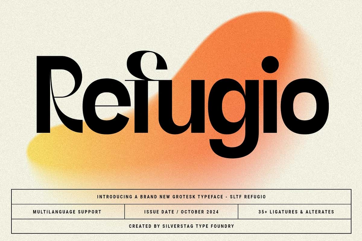 SLTF Refugio - Modern Grotesk Font - Leasted - Graphics Template Resources
