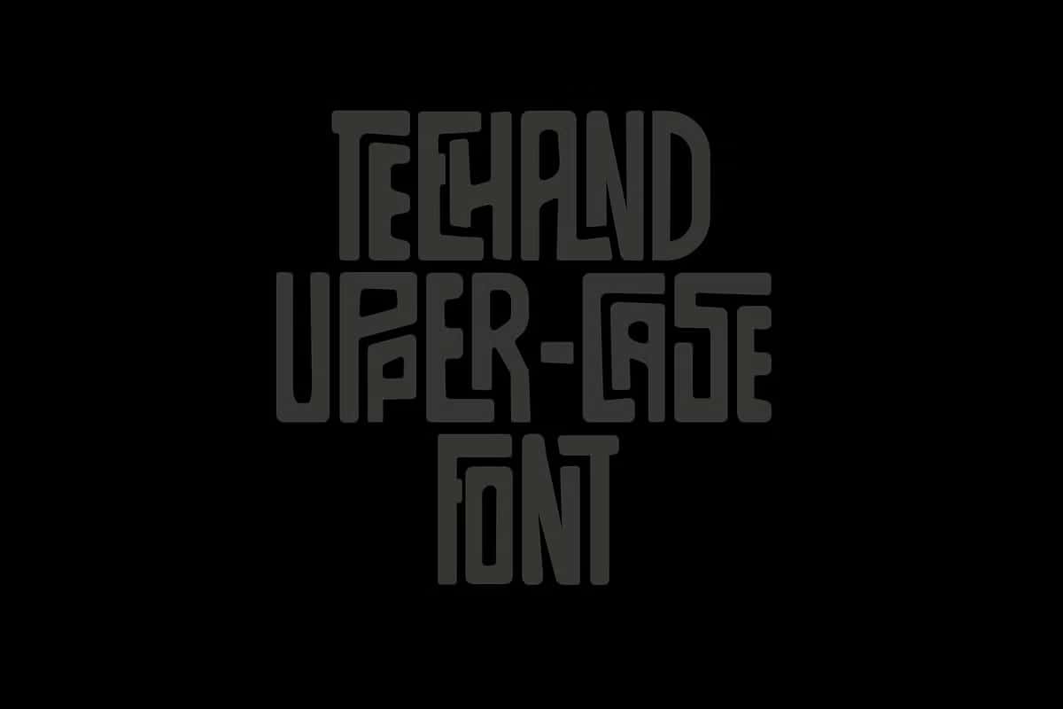 Teehand font - Leasted - Graphics Template Resources