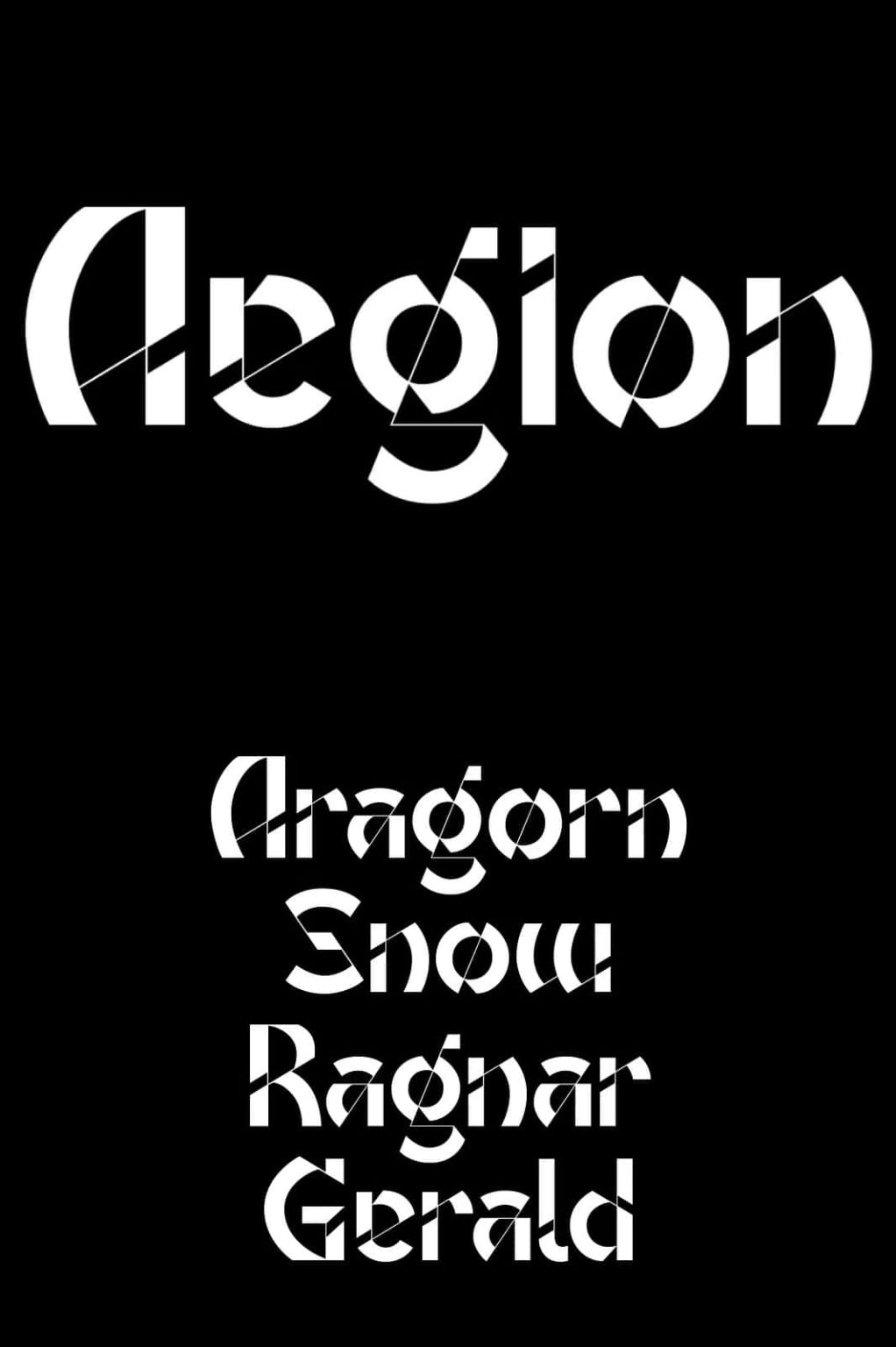 Aegion - Leasted - Graphics Template Resources