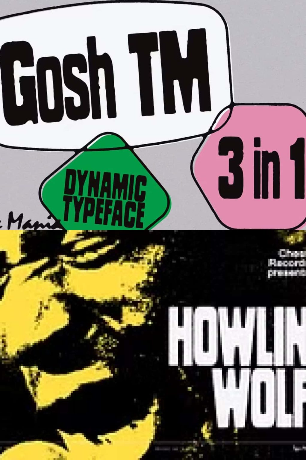 Gosh TM – Soulful Dynamic Typeface - Leasted - Graphics Template Resources