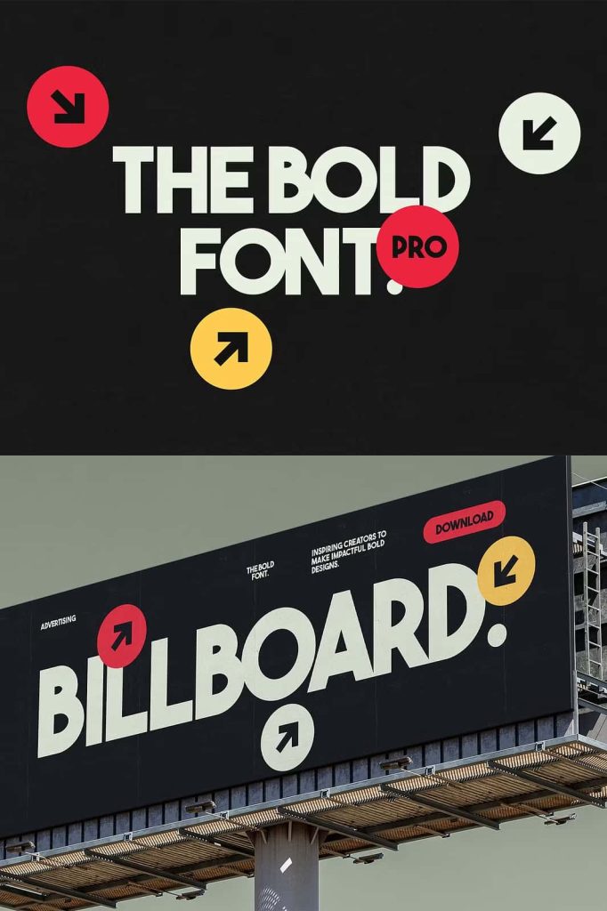 THE BOLD FONT. PRO - Leasted - Graphics Template Resources