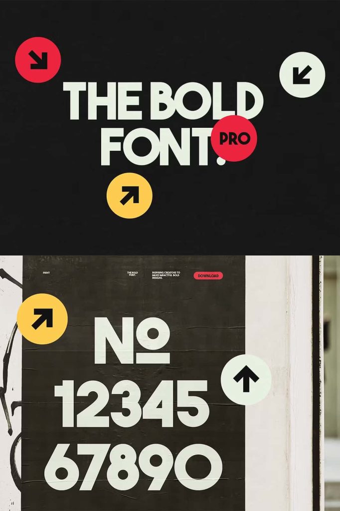 THE BOLD FONT. PRO - Leasted - Graphics Template Resources