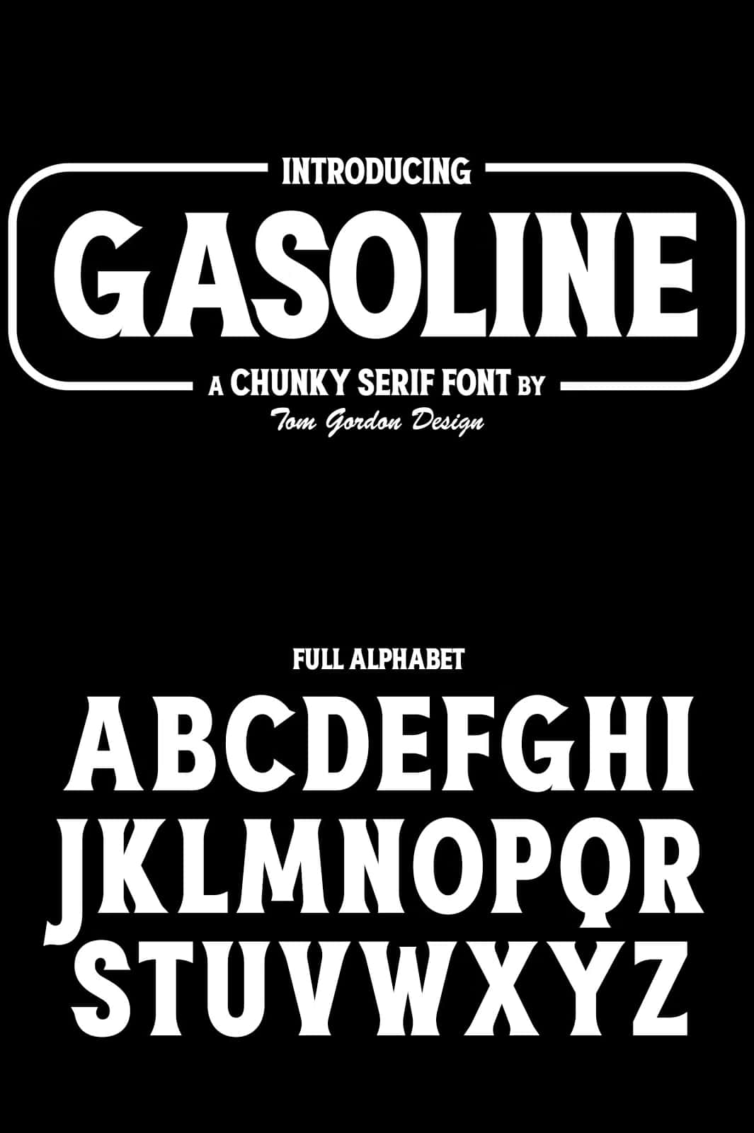 Gasoline Serif Font - Leasted - Graphics Template Resources