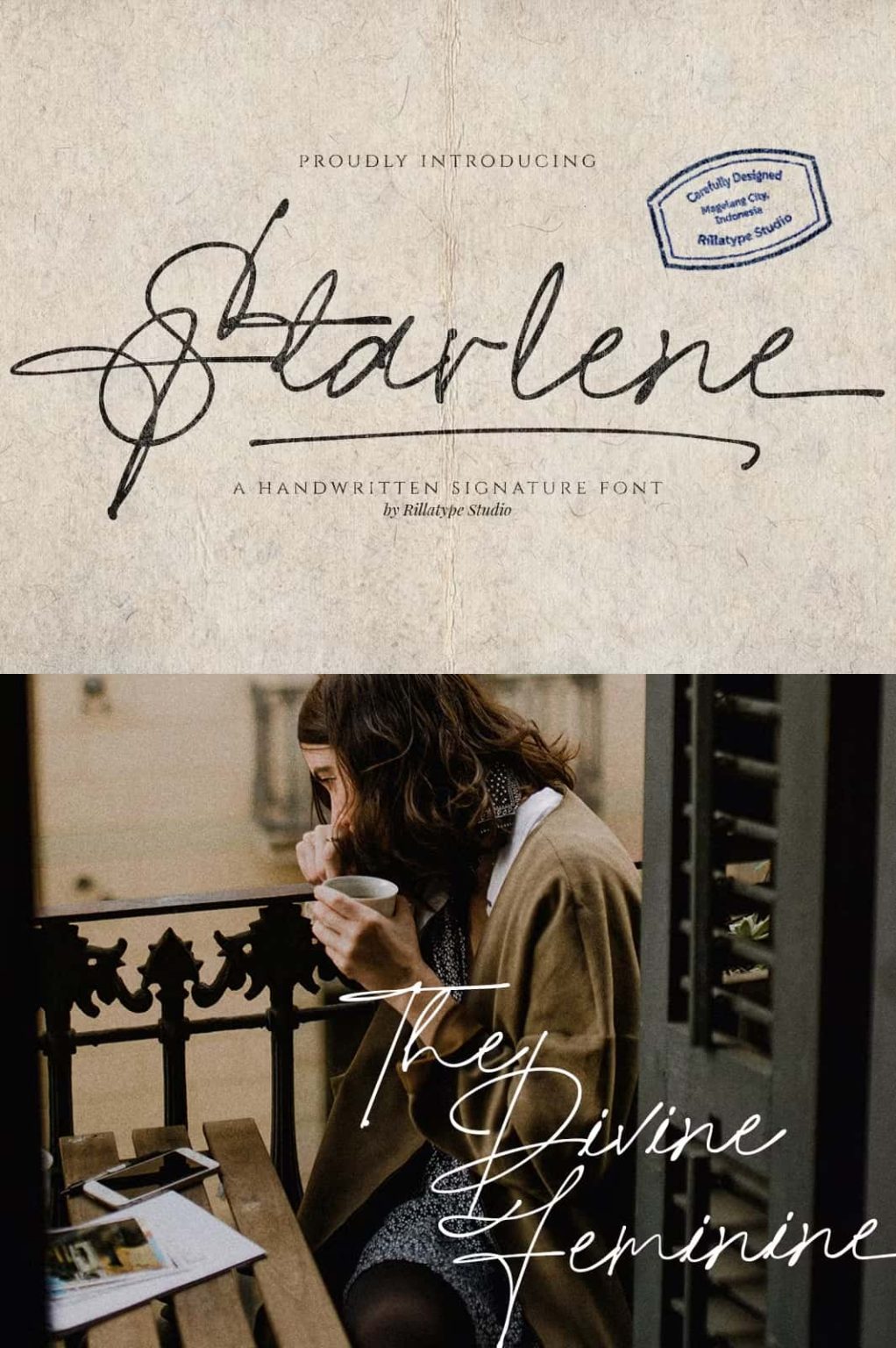 Starlene Signature Font - Leasted - Graphics Template Resources