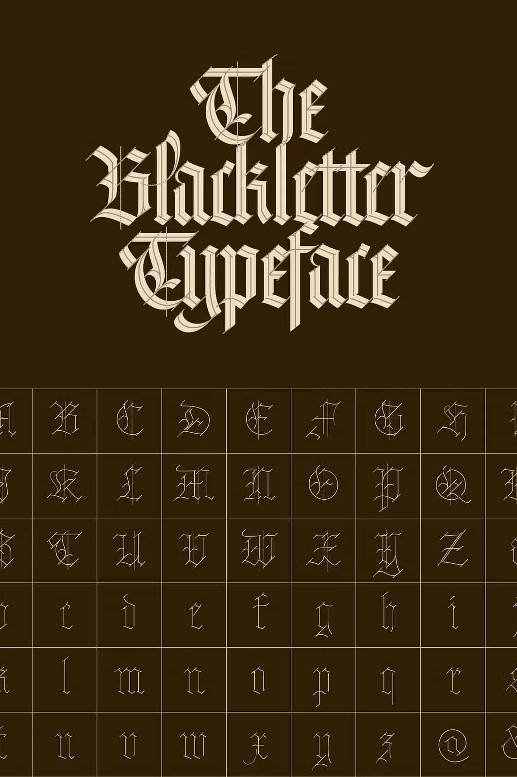 JA Gothic Textura Font - Leasted - Graphics Template Resources