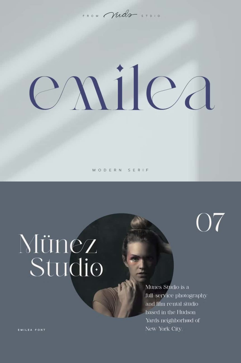 Emilea Font - Leasted - Graphics Template Resources