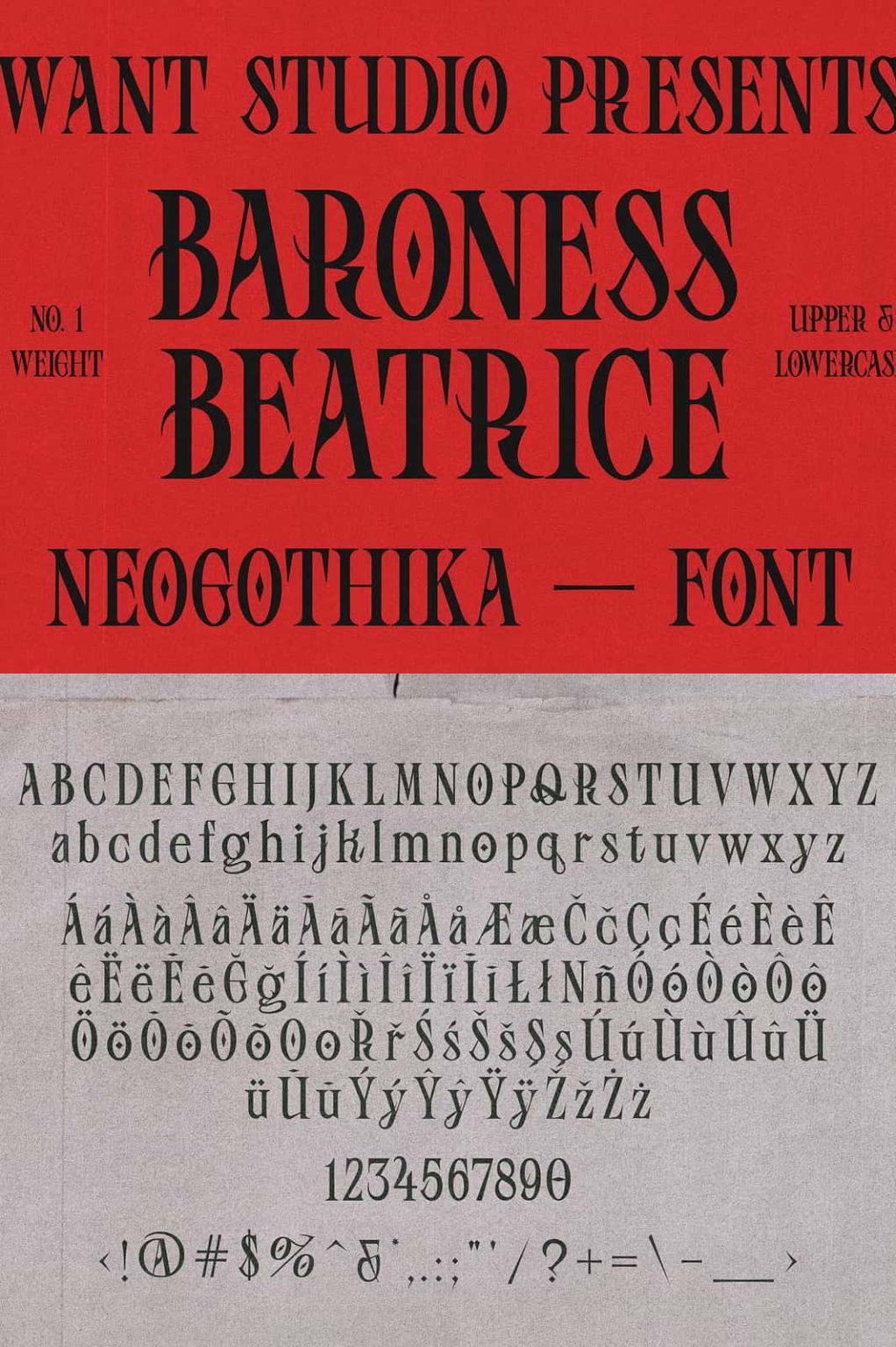Baroness Beatrice Font - Leasted - Graphics Template Resources