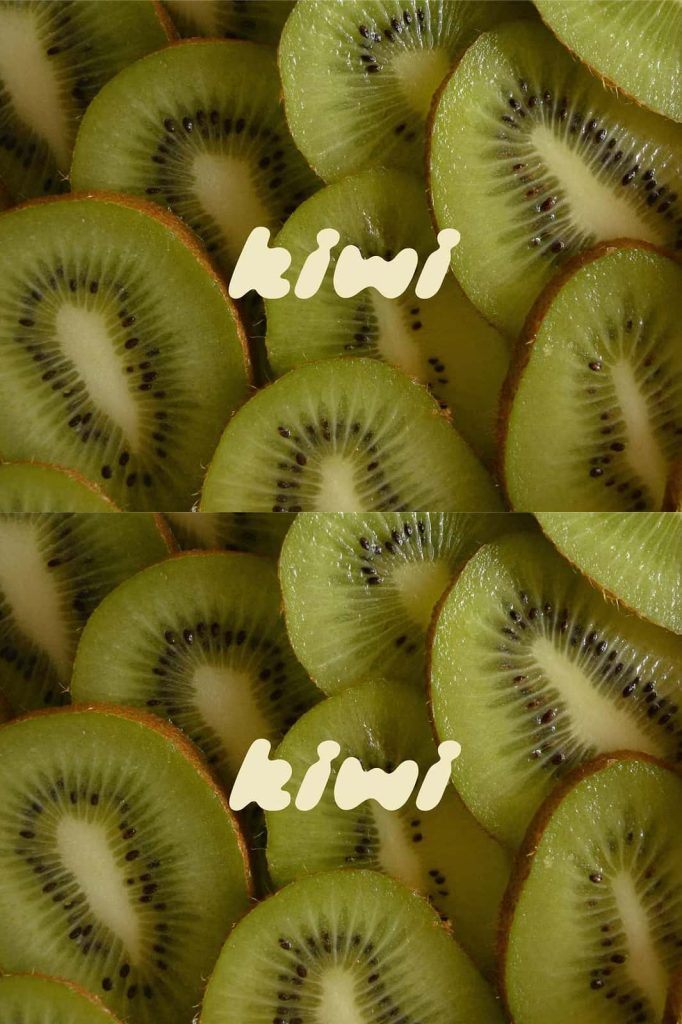 KIWI - JUICY DISPLAY - Leasted - Graphics Template Resources