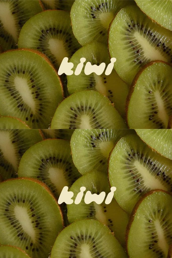 KIWI - JUICY DISPLAY - Leasted - Graphics Template Resources
