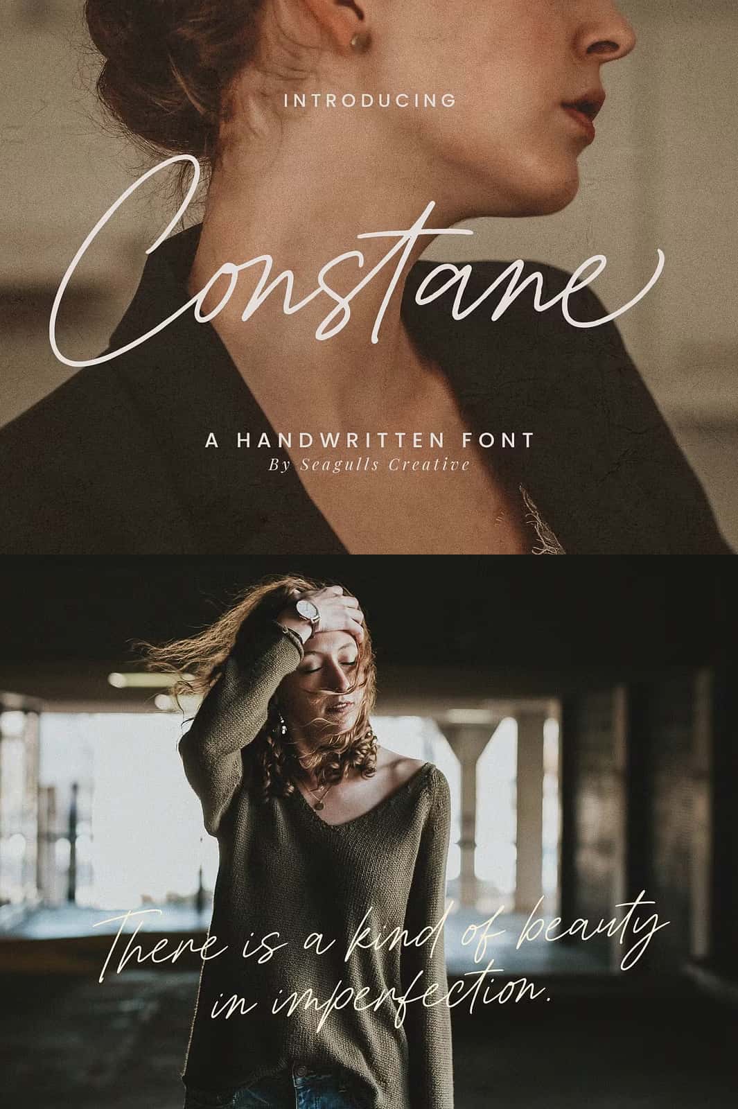 Constane Handwritten Font - Leasted - Graphics Template Resources