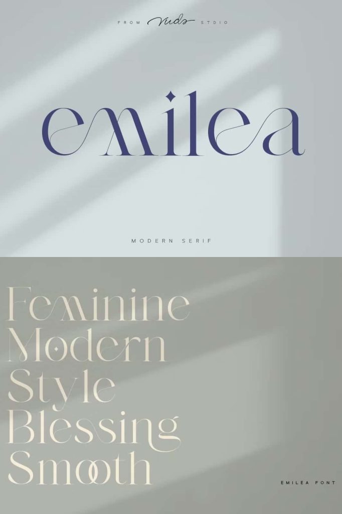 Emilea Font - Leasted - Graphics Template Resources