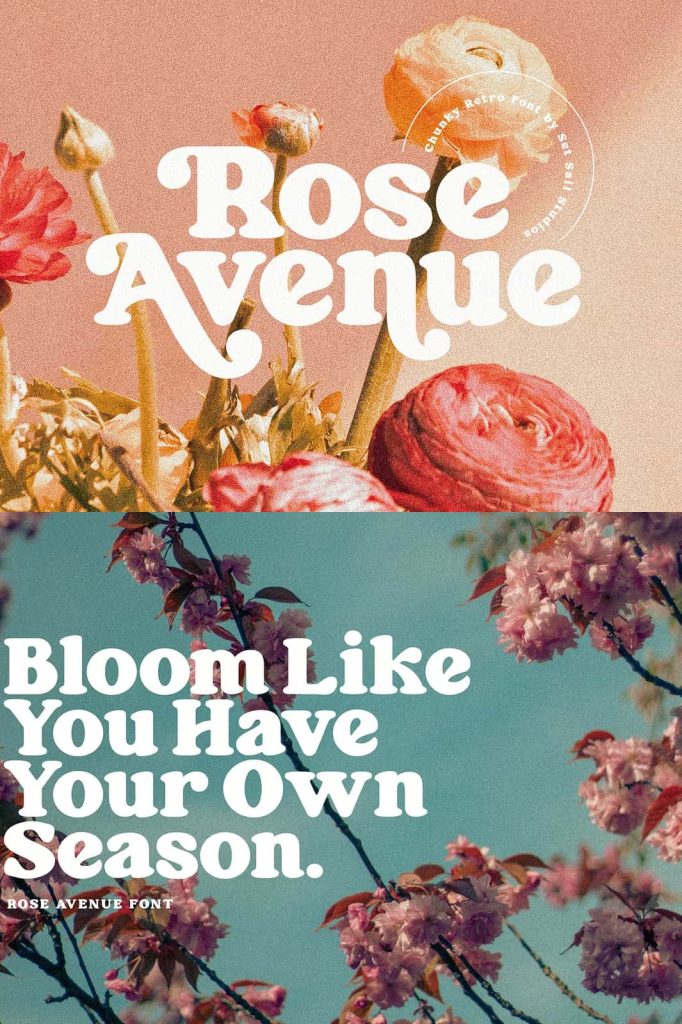 Rose Avenue Font - Leasted - Graphics Template Resources