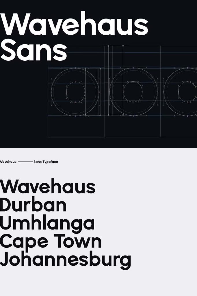 Wavehaus Sans Typeface - Leasted - Graphics Template Resources